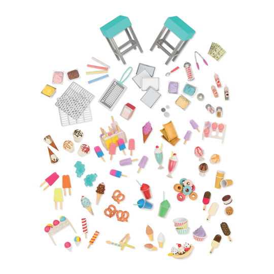 46 cm Doll Sweet Stop Ice Cream Truck – Pink | Our Generation – Our Gen ...